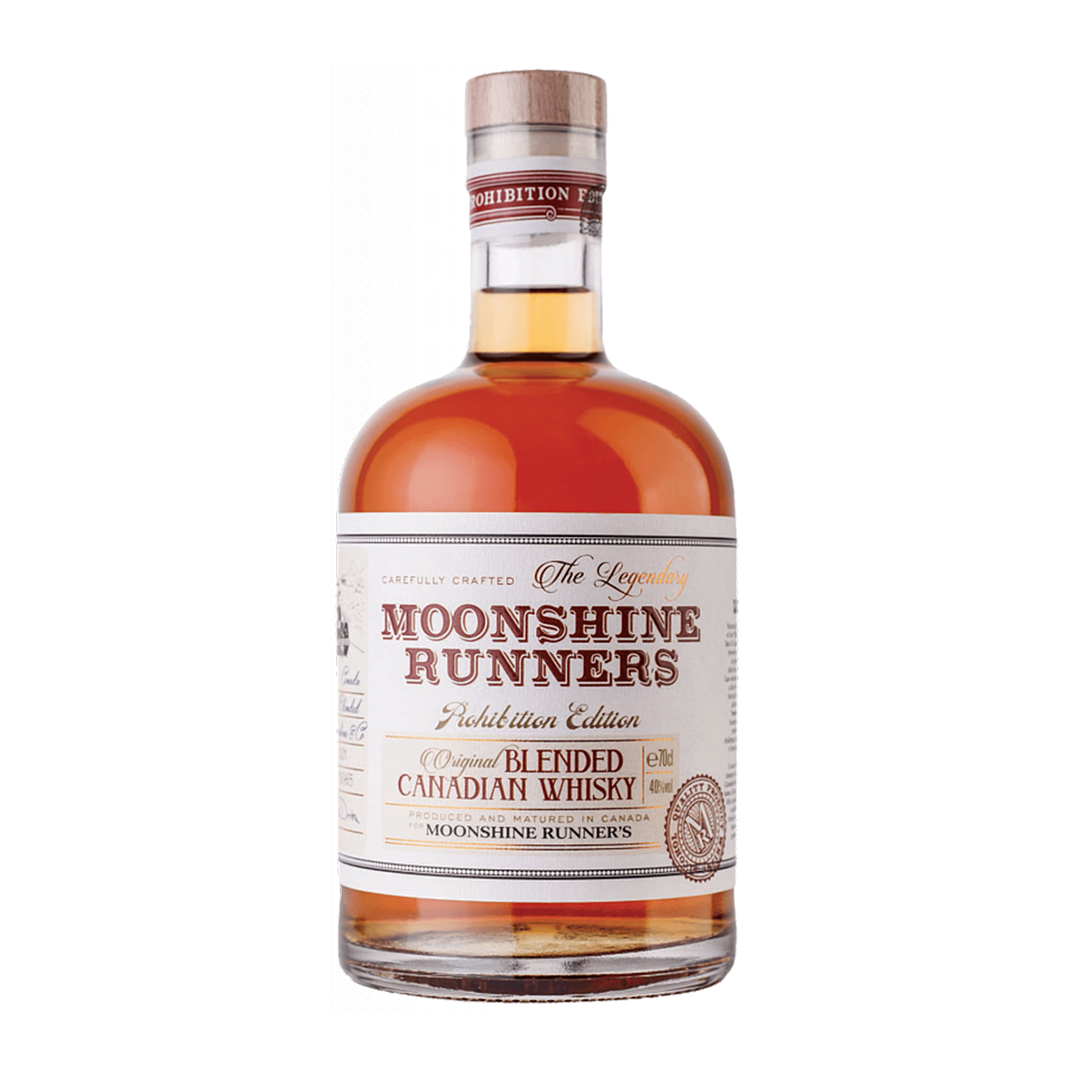 Moonshine Runners Straight Bourbon Whisky (70 cl.)